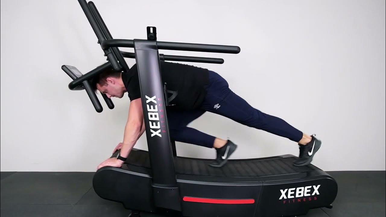 Инерционная беговая дорожка Xebex ACRT 01 - YouTube