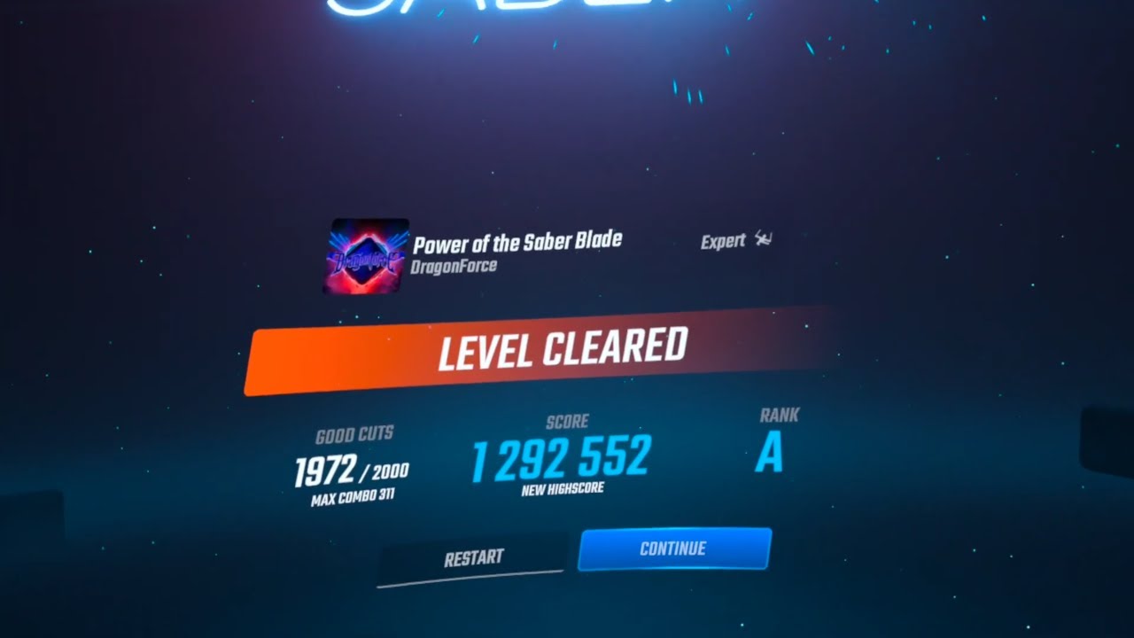 Beat Saber - OST 6 - Power of the Saber Blade - Expert - Meta Quest 2 ...