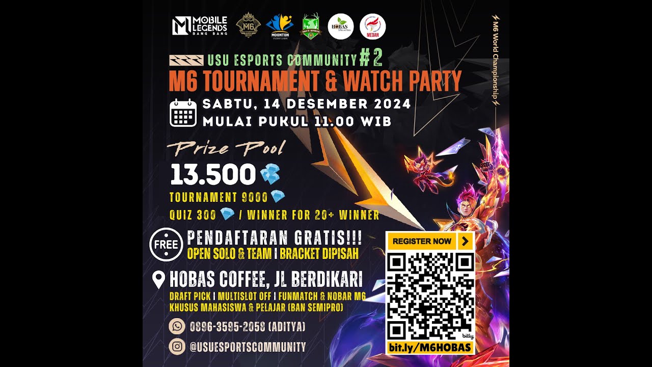 GRAND FINAL M6 TOURNAMENT SERIES 2 USU ESPORTS - YouTube