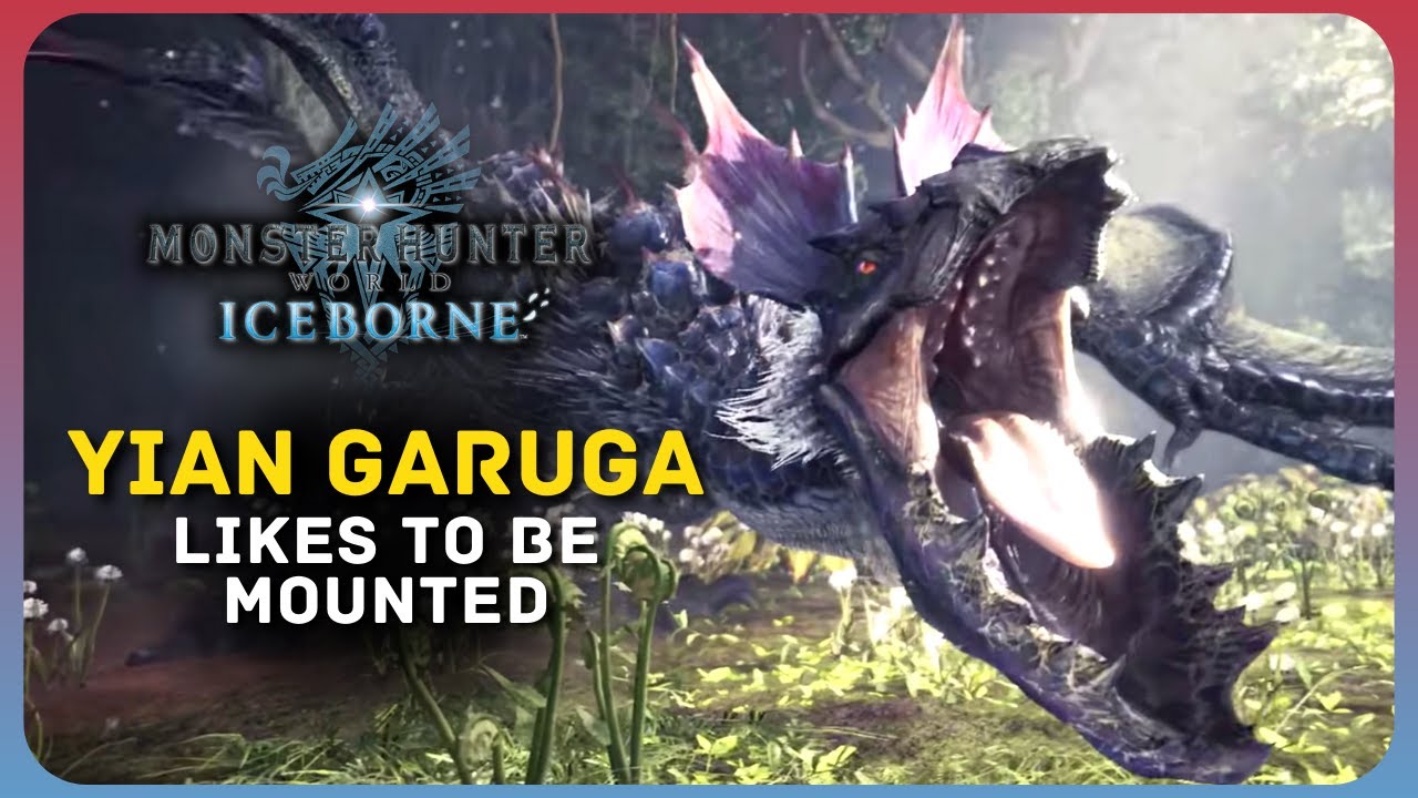 Yian Garuga likes it ROUGH in Monster Hunter World Iceborne - YouTube