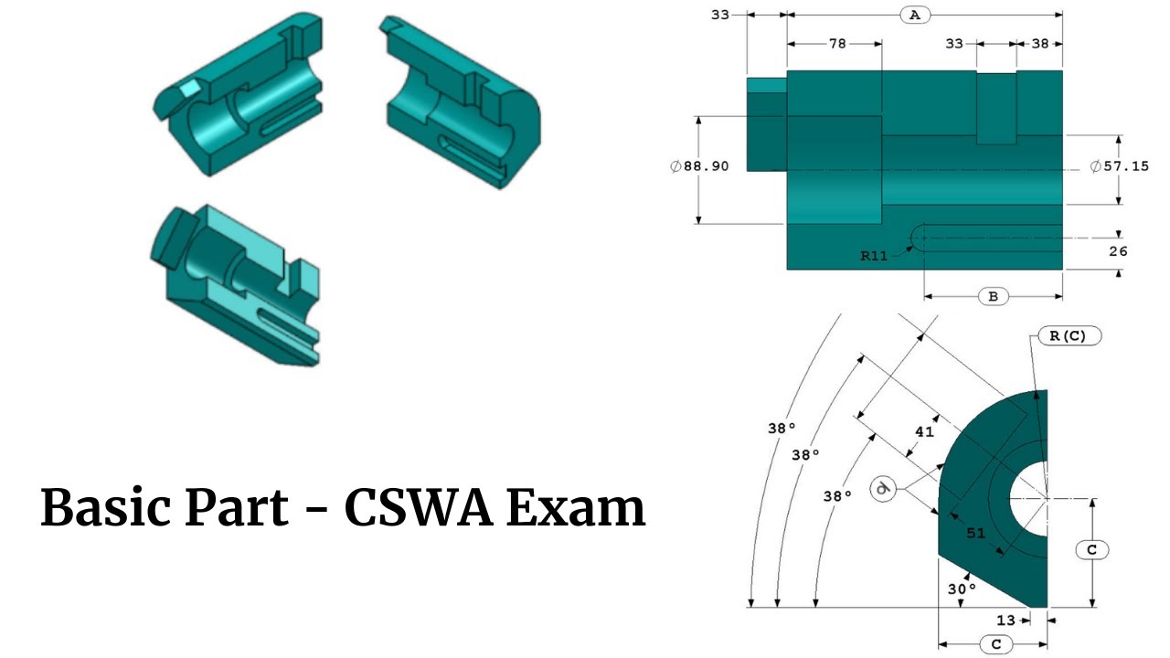 Hydraulic Cylinder Half - CSWA Exam - YouTube