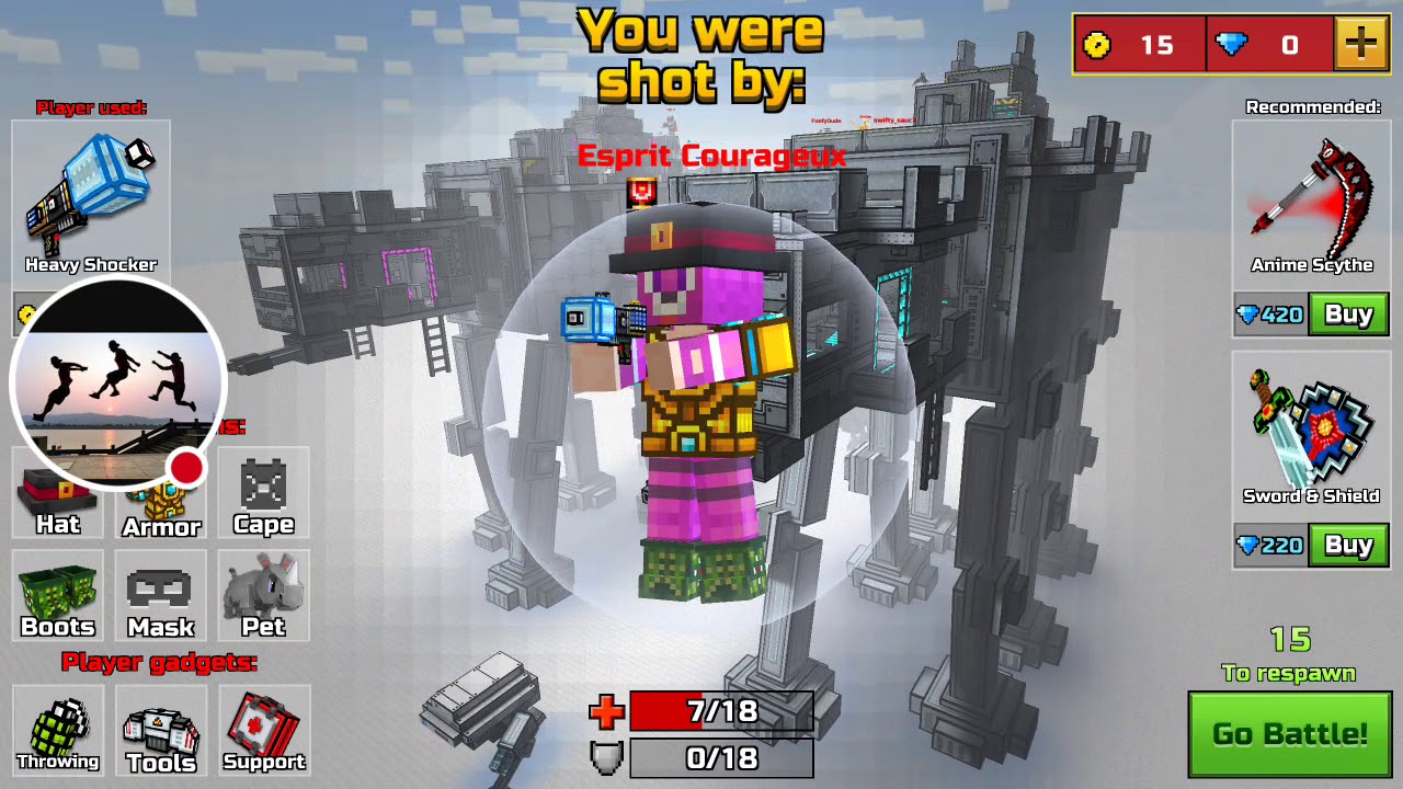 My Pixel Gun 3D (Pocket Edition) Stream - YouTube