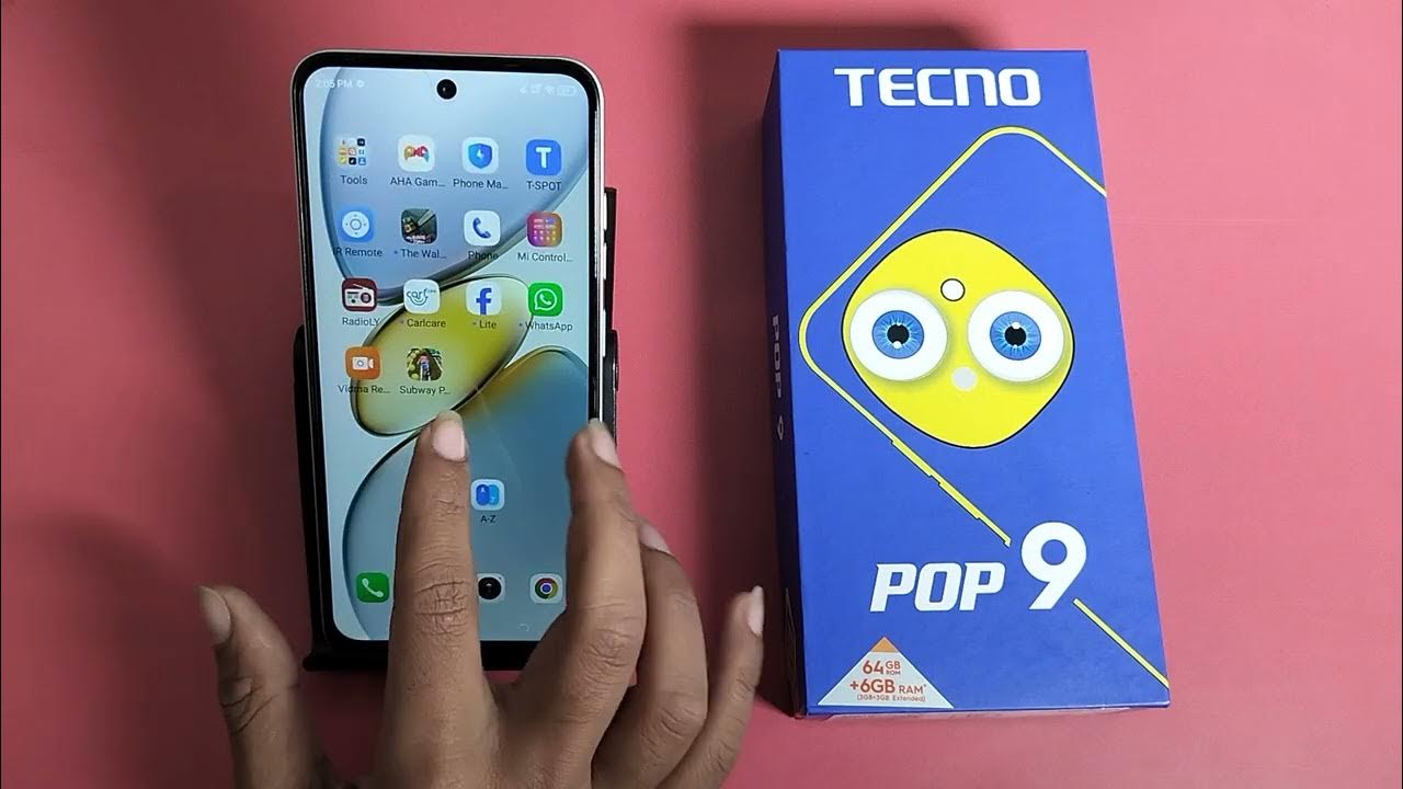 How To data transfer using Bluetooth in Tecno Pop 9 | Tecno me Bluetooth Se data transfer kaise ...