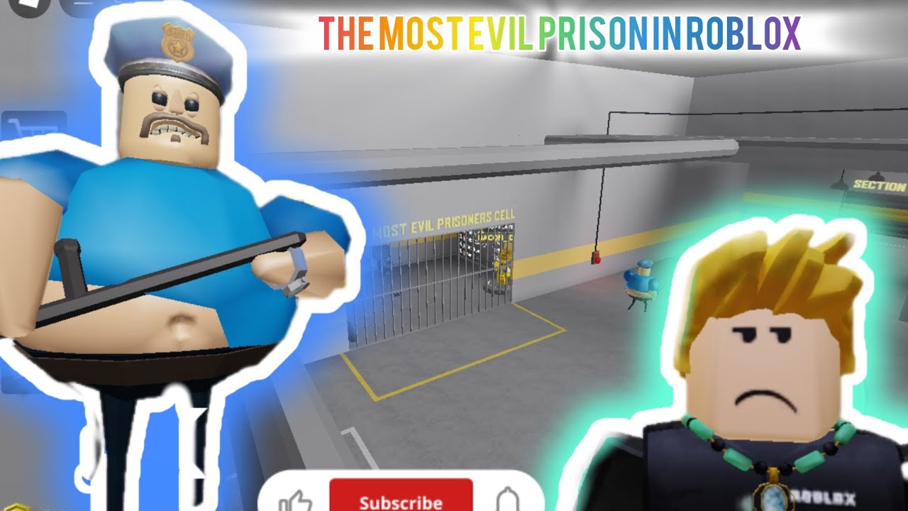 I played the most evil prison escape game in Roblox - YouTube
