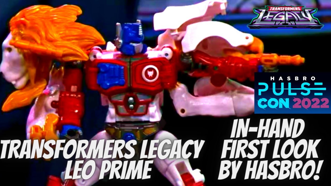 Transformers Legacy Leo Prime In-Hand First Look By Hasbro! Hasbro ...