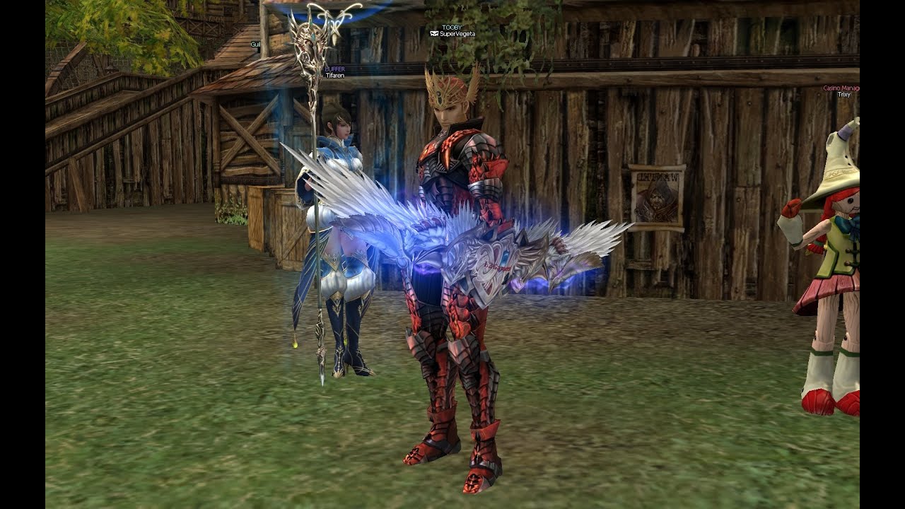 Como bufear arquero humano, sagitarius, hawkeye en lineage 2 PvP - YouTube