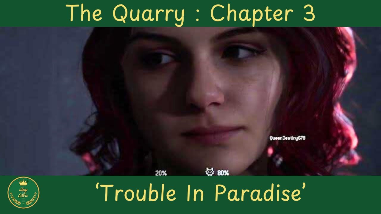 The Quarry : Chapter 3 'Trouble In Paradise' (Group Gameplay ! ) - YouTube