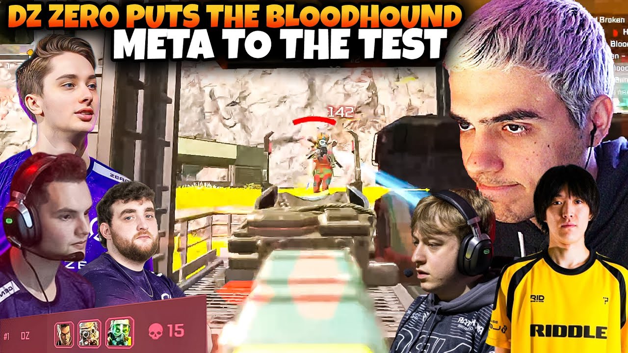 How DZ Zer0 Farmed The ENTIRE Lobby & Got 1ST Place With Bloodhound In ...