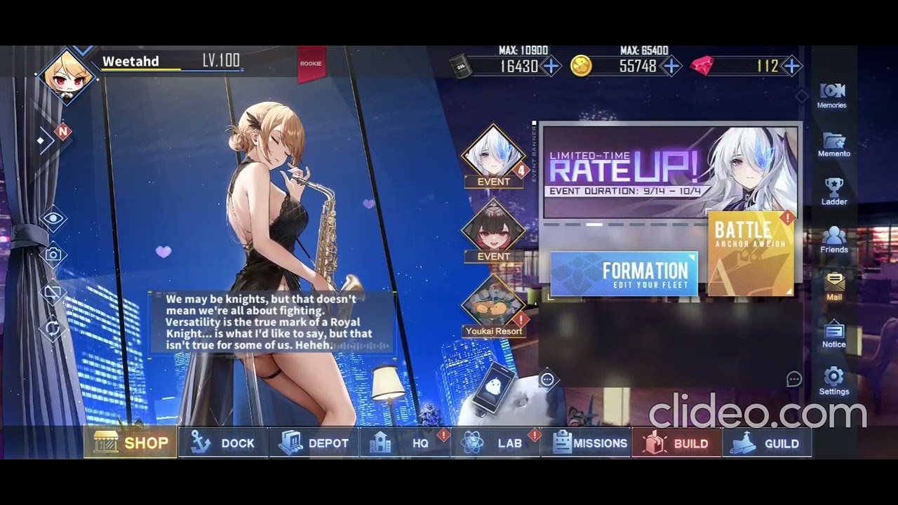 Azur Lane Mid-Autumn Festival Port Theme - YouTube