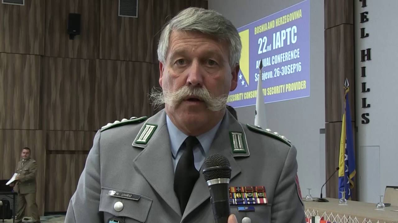 Brigadier Michael Uhrig (Commander GeUNTrgCentre) talks about excellent ...