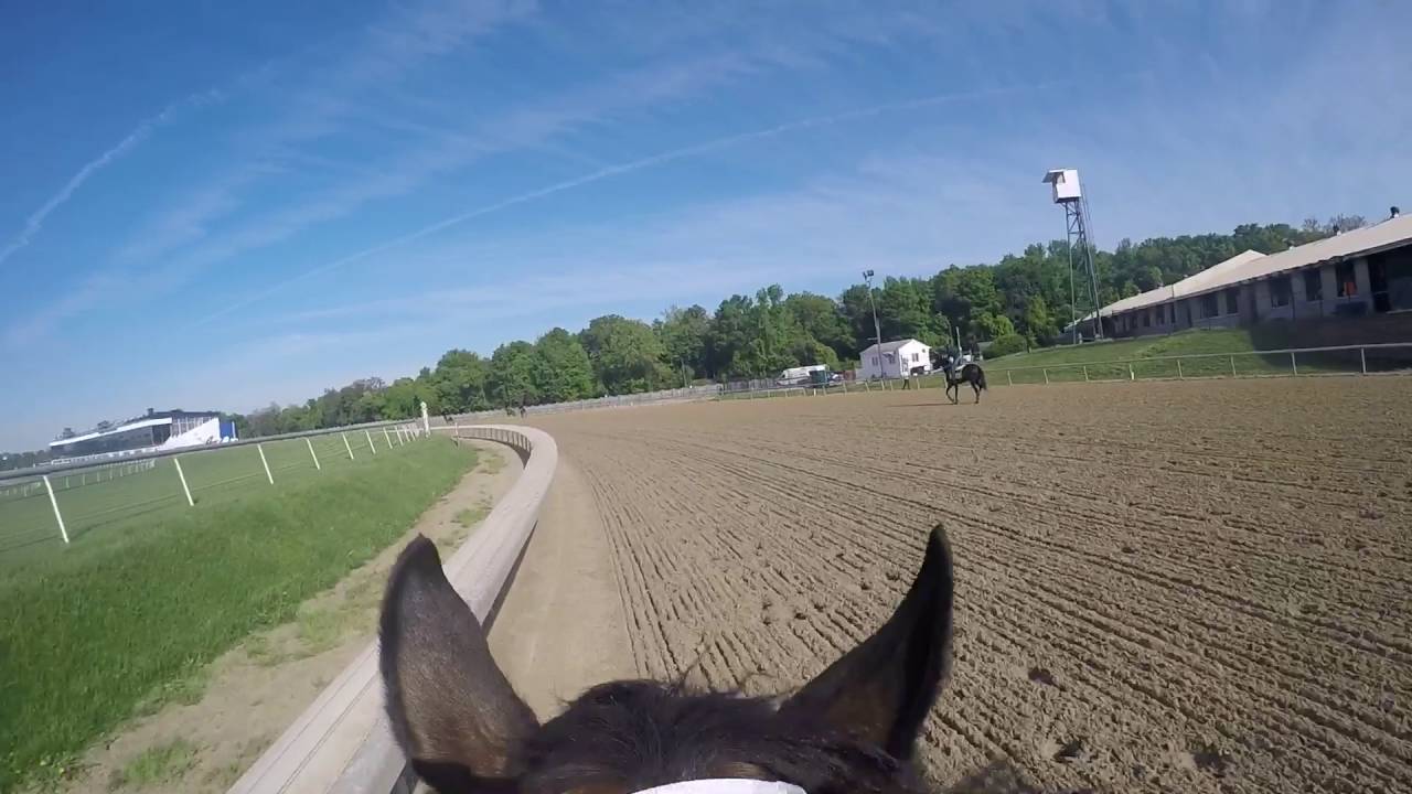 Jockey Lane Luzzi: Go Pro - Morning Workout - YouTube