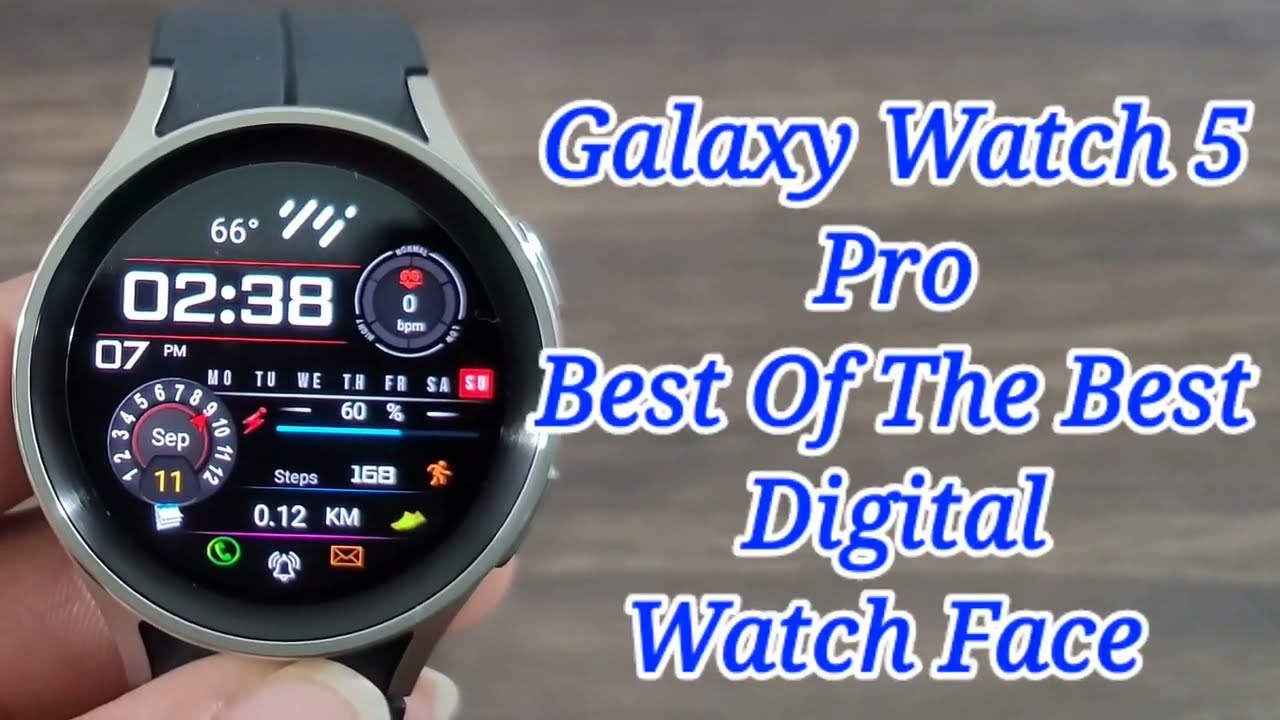 Galaxy Watch 5 Pro Watch Face Of The Day - YouTube