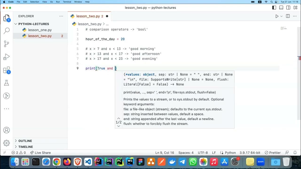 3. Logical Operators, Loops and Functions - YouTube