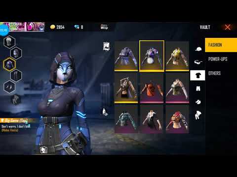 My all collection in Free Fire (skins,characters,gun skinsetc) - YouTube