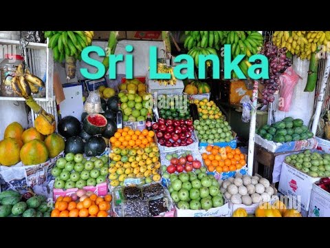 kottaramulla fruits market, Sri Lanka - YouTube