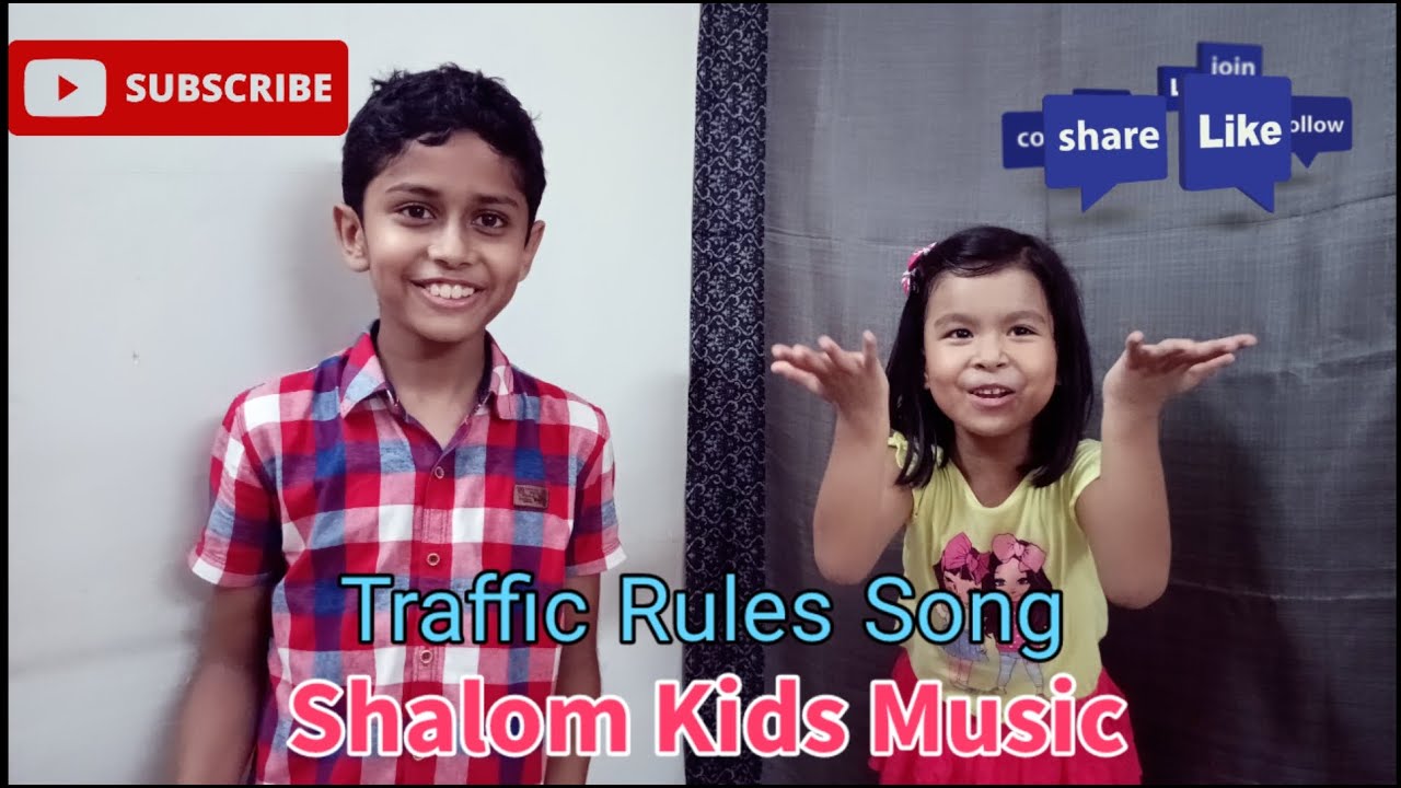 Traffic Rules Song | Sung by Advik & Ianna - YouTube