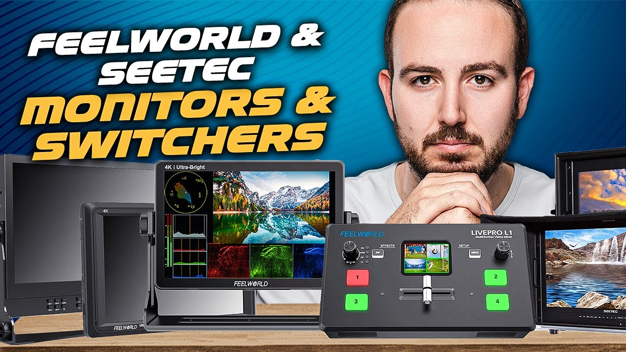 New Feelworld & Seetec Monitors/Switchers at NABshow 2023 - YouTube