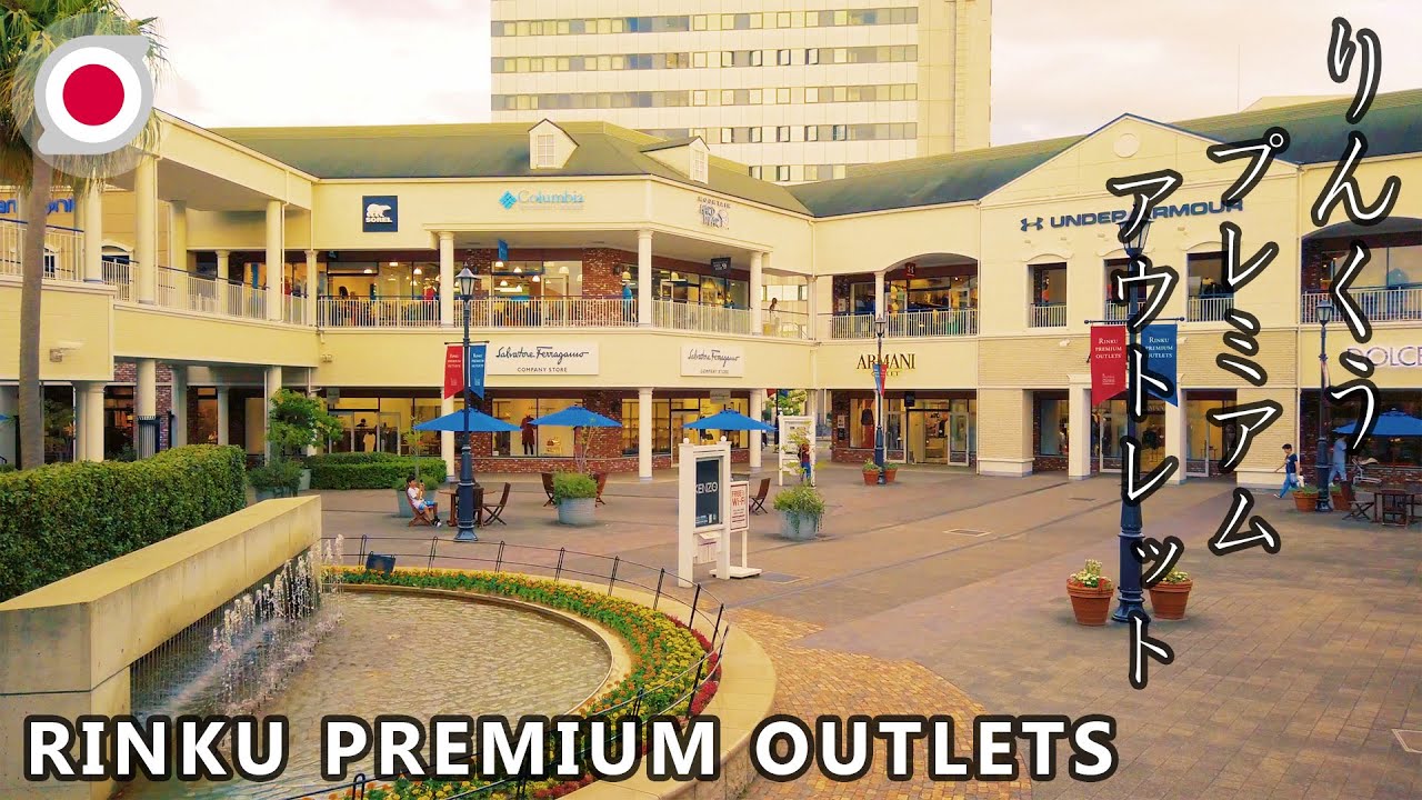 -OSAKA- Rinku Premium Outlets from Rinku town STN. walking [4K] りんくう ...