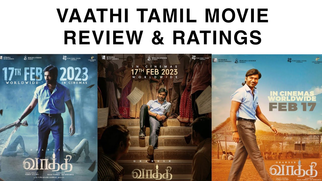 Vaathi - Tamil Movie Review & Ratings | DJA Cinemas - YouTube