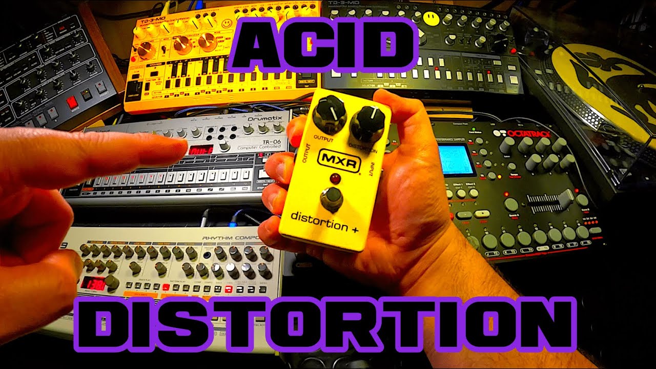 ACID DISTORTION MXR+ - DAWLESS TECHNO JAM / #octatrack #techno #roland ...