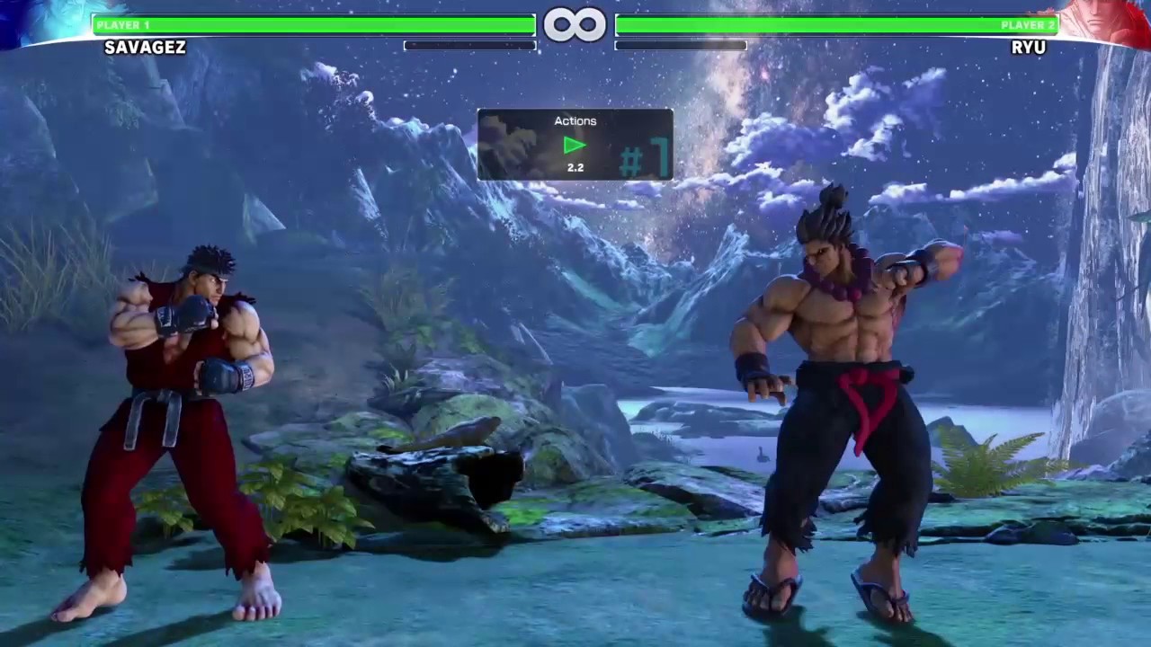 SFV: Akuma - Fireball Punish - YouTube