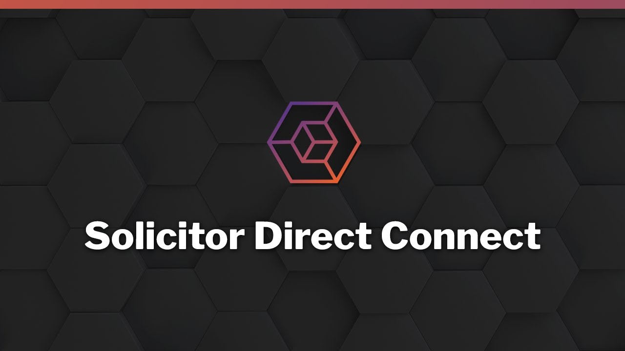 Solicitor Direct Connect - YouTube