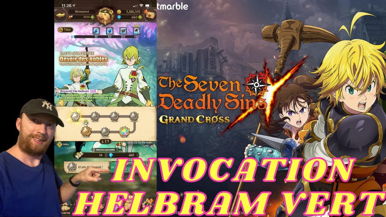 7ds : invocation Helbram vert - YouTube