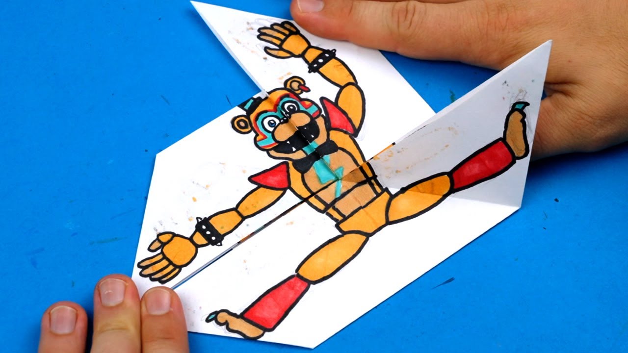 SATISFYING FIVE NIGHT AT FREDDY'S SECURITY BREACH ARTS & PAPER CRAFTS ...