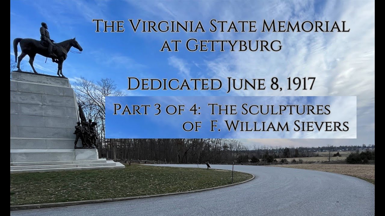 Virginia Memorial Part 3 the Sculptures of F. W. Sievers - YouTube