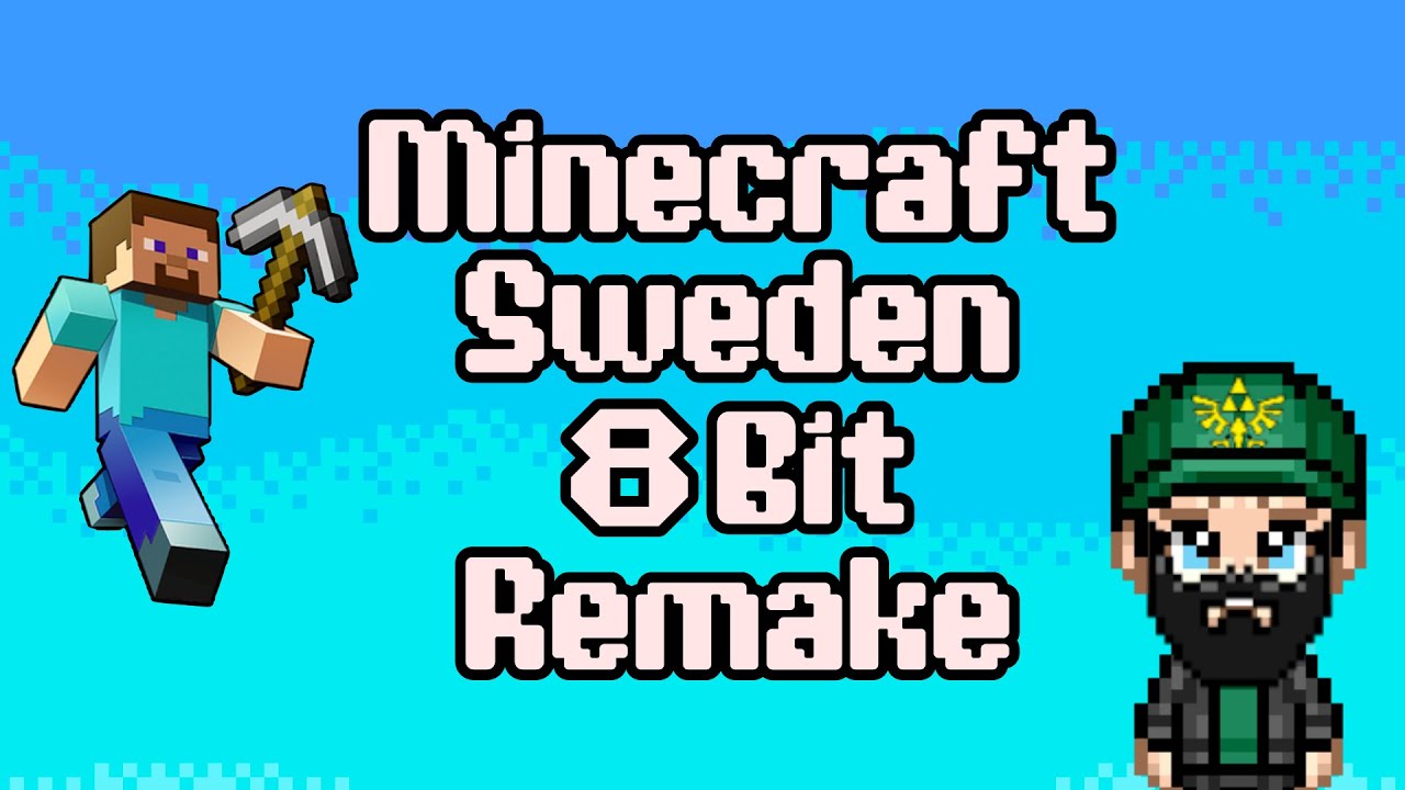 Minecraft "Sweden" Music 8 Bit Remake! - YouTube