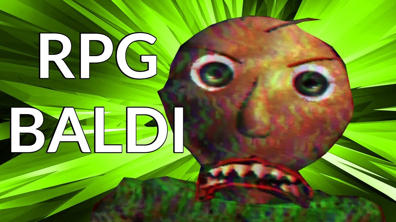 RPG BALDI IS COMING FOR US | Baldi RPG Maker Fan game | Baldis Basics ...