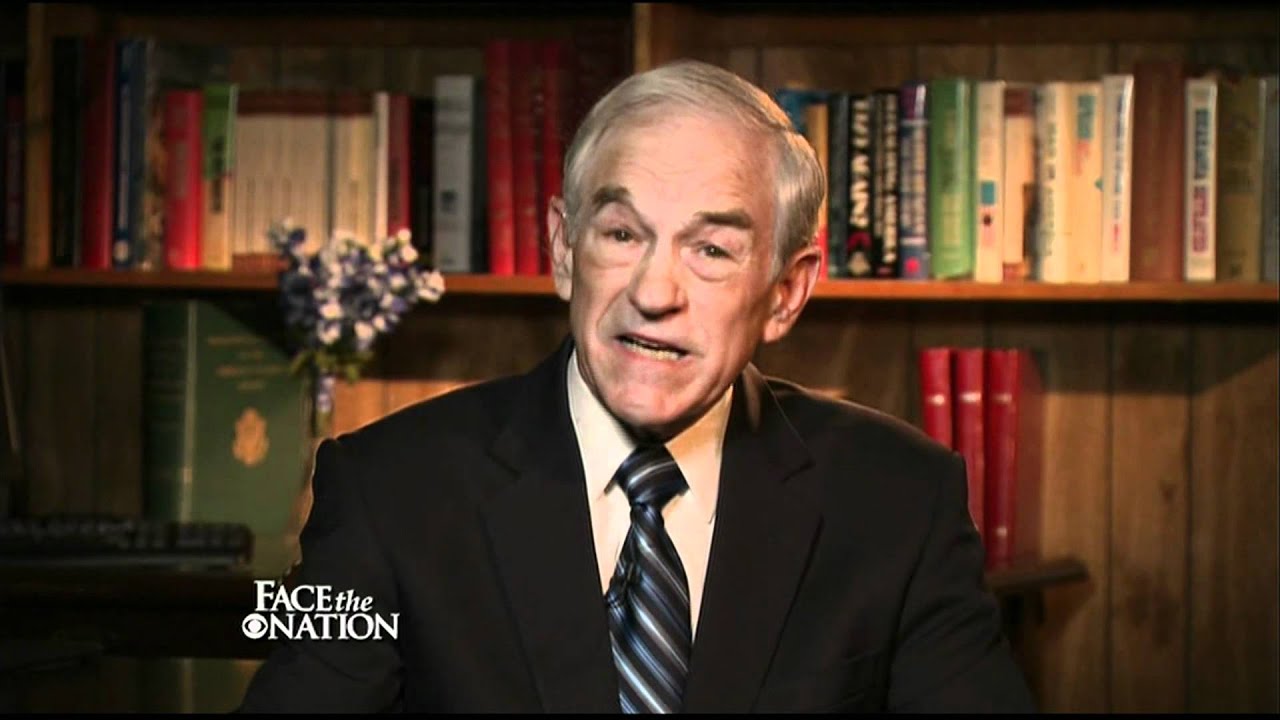 11-20-11 Ron Paul Interview - CBS Face the Nation - YouTube