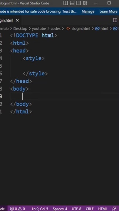 Login Form Using Coding Codinglover Codinglove Programming Shortsfeed Youtube
