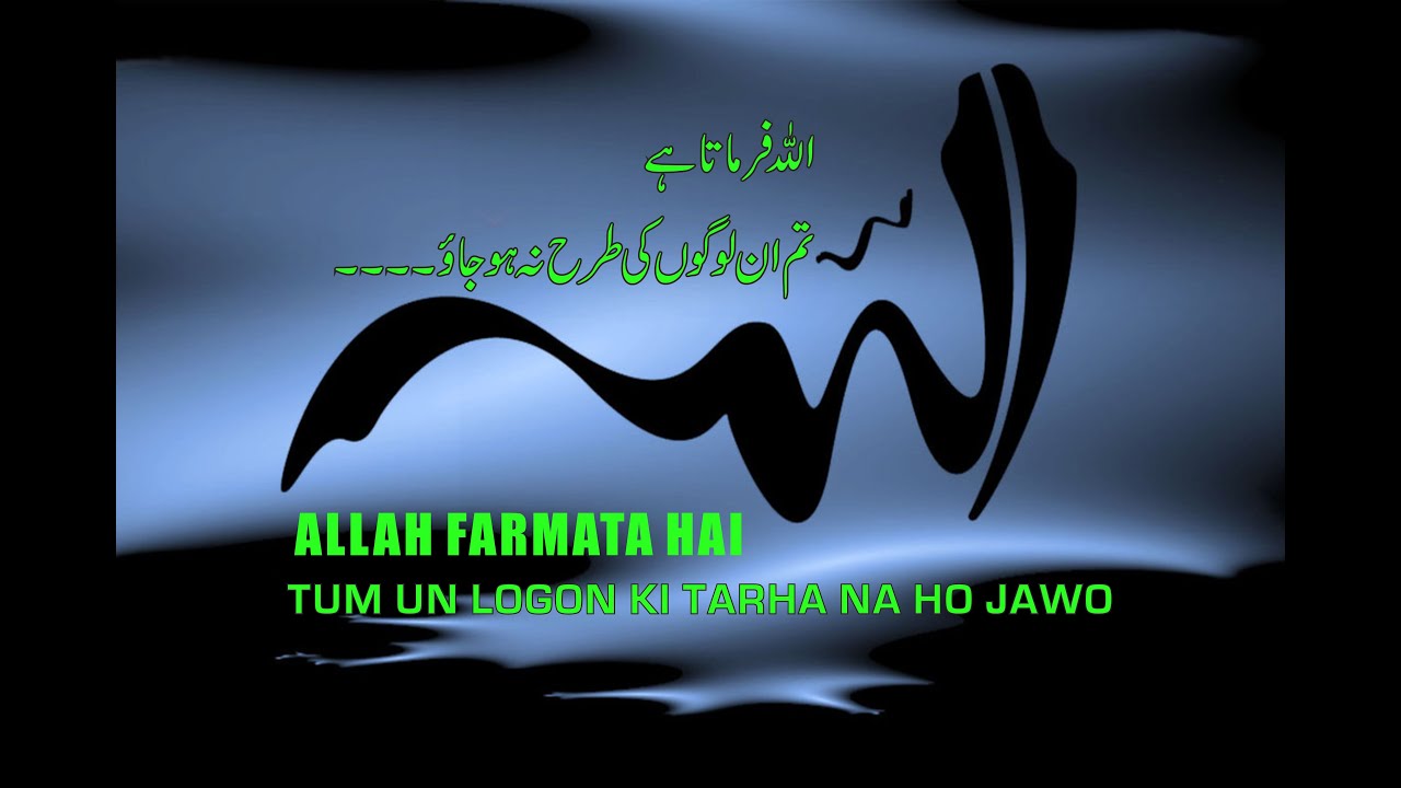 Allah ka farman Suno┇Allah hum say kyakehta hai┇Q. Mujtaba Ibji # ...