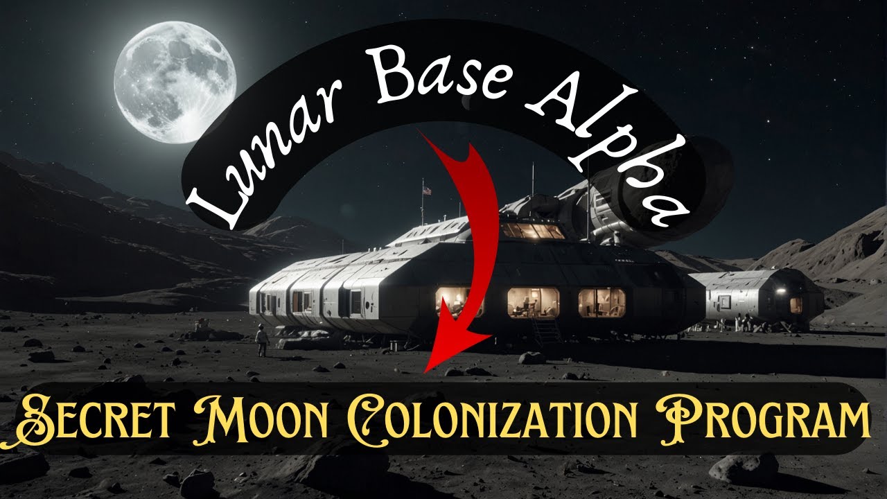 Lunar Base Alpha Secret Moon Colonization Program - YouTube
