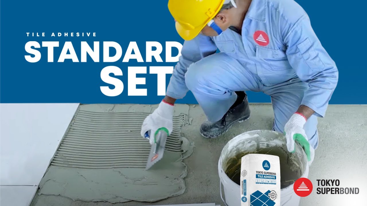 Tokyo Superbond - Tile Adhesive (STANDARD SET) - YouTube