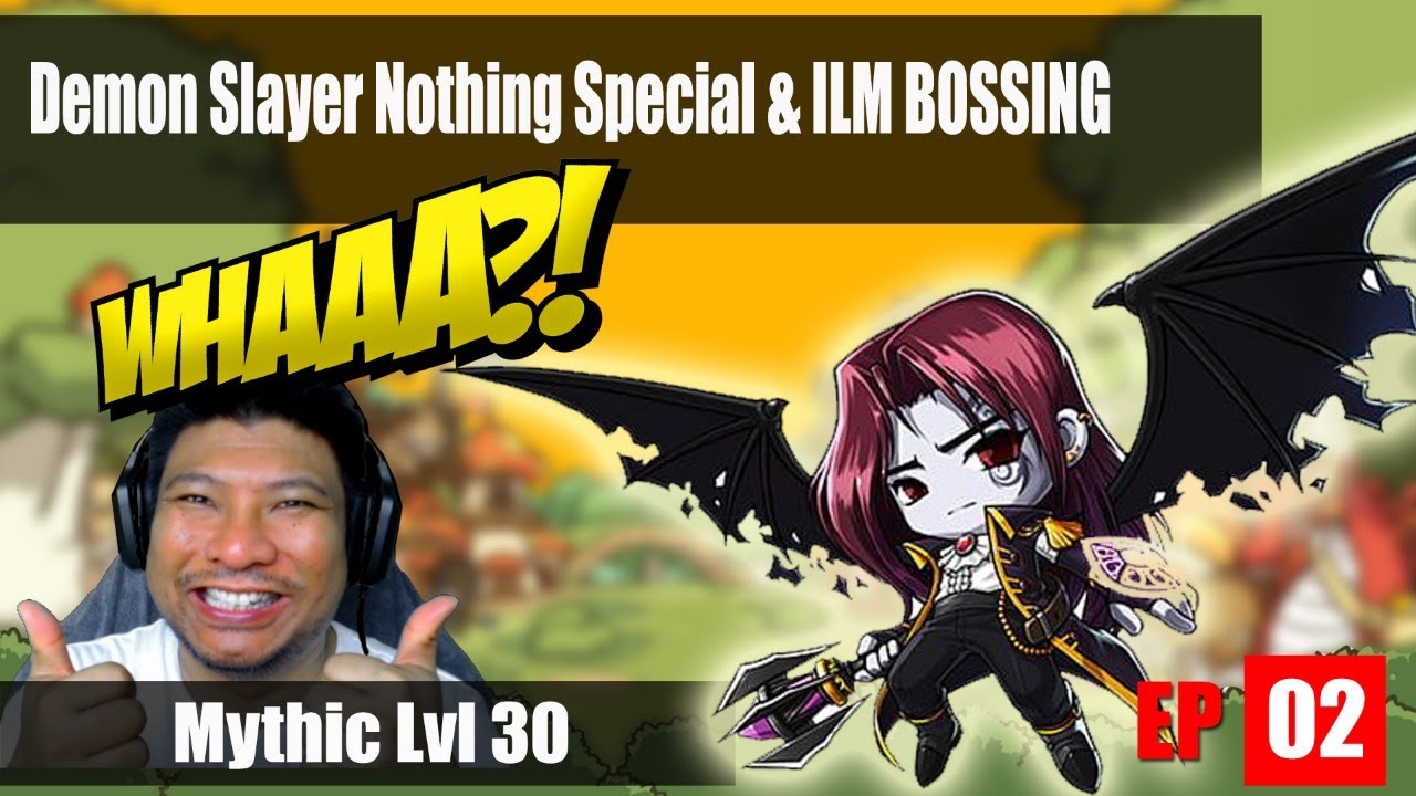 Maplestory m - Ice Lightning Mage Bossing and Demon Slayer nothing ...