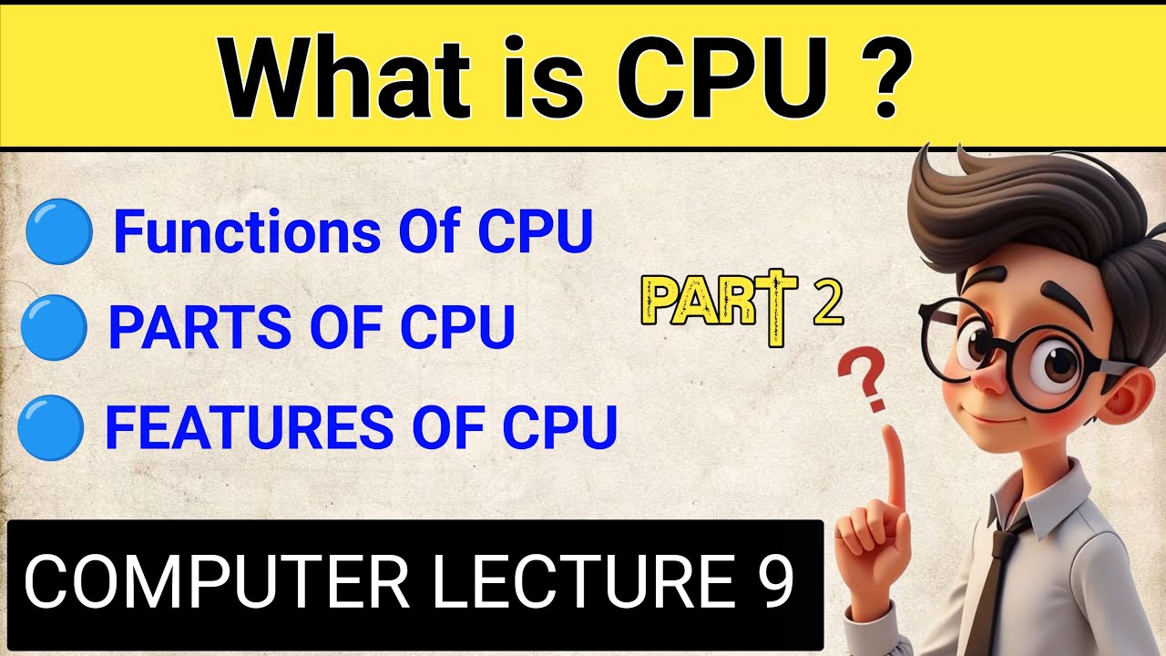 CPU क्या है? | Computer Basics for Beginners PART 2 - YouTube