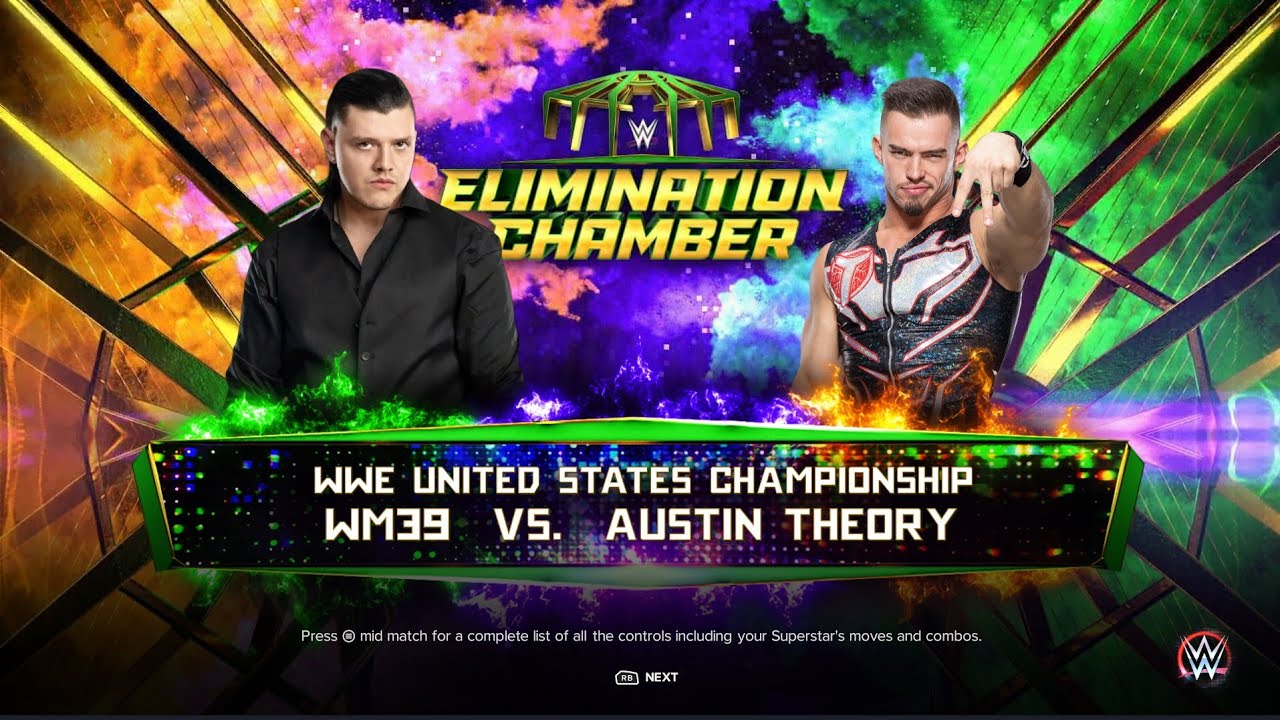 WWE 2K23: Dominik Mysterio Vs. Austin Theory Last Man Standing United ...
