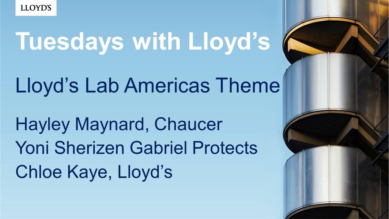 Tuesdays with Lloyd's - Lloyd's Lab - Americas Theme for Cohort 12 ...