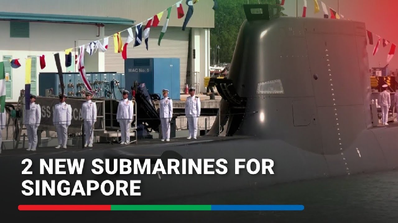 Singapore commissions two new submarines as Asia's undersea rivalry ...