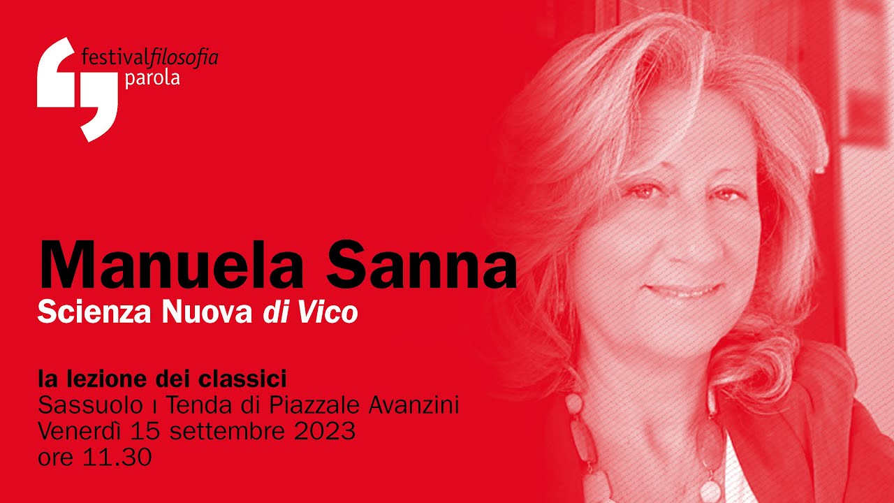 Manuela Sanna | Scienza Nuova | festivalfilosofia 2023 - YouTube