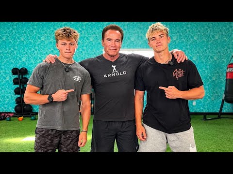 We Tried Arnold Schwarzenegger’s Chest Workout