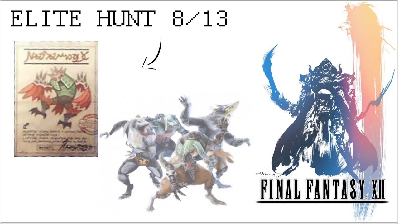ELITE HUNT 8/13 - BELITO!! || FINAL FANTASY XII IZJS - YouTube