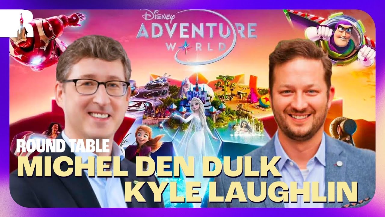 DISNEY ADVENTURE WORLD - Round table with Michel DEN DULK & Kyle ...