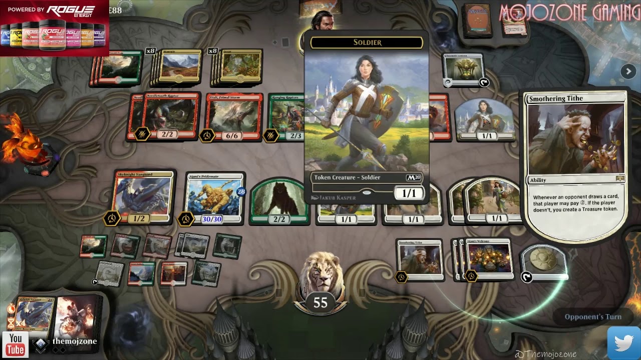 Magic The Gathering: Arena-Token Life Deck tech - YouTube