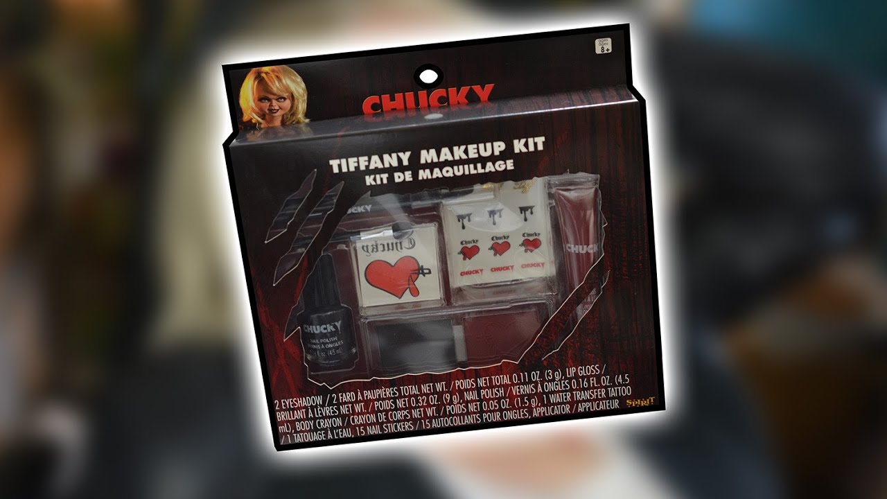 TIFFANY (Chucky) Makeup Kit from Spirit Halloween | TESTING - YouTube