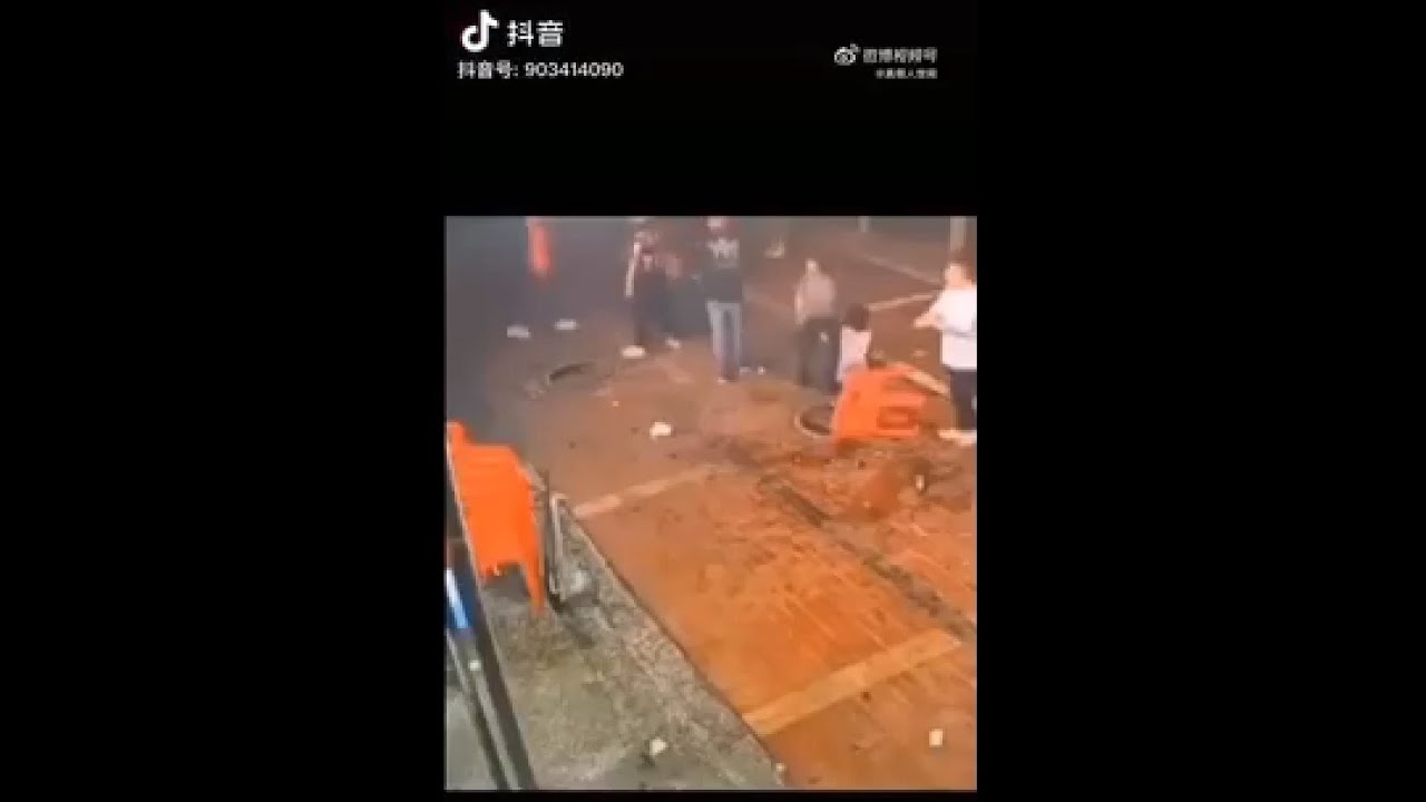 Aftermath of the Restaurant Attack Incident in Tangshan, including ...