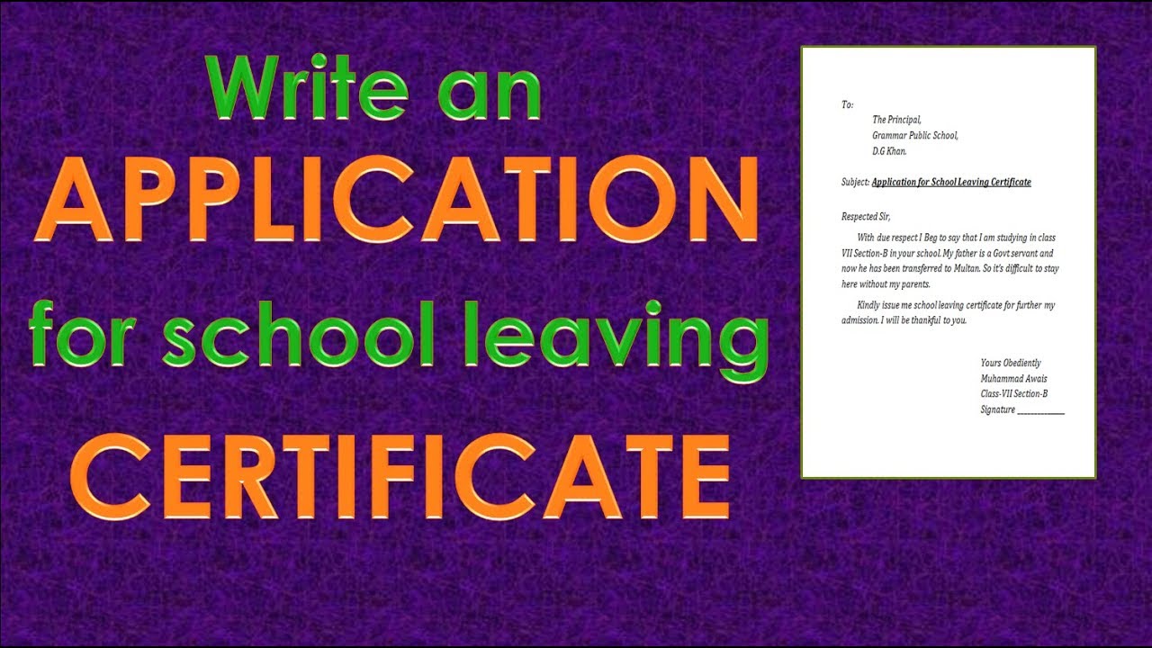 How To Write An Application To Principal Or Headmaster For School how-to-write-an-application-to-principal-or-headmaster-for-school