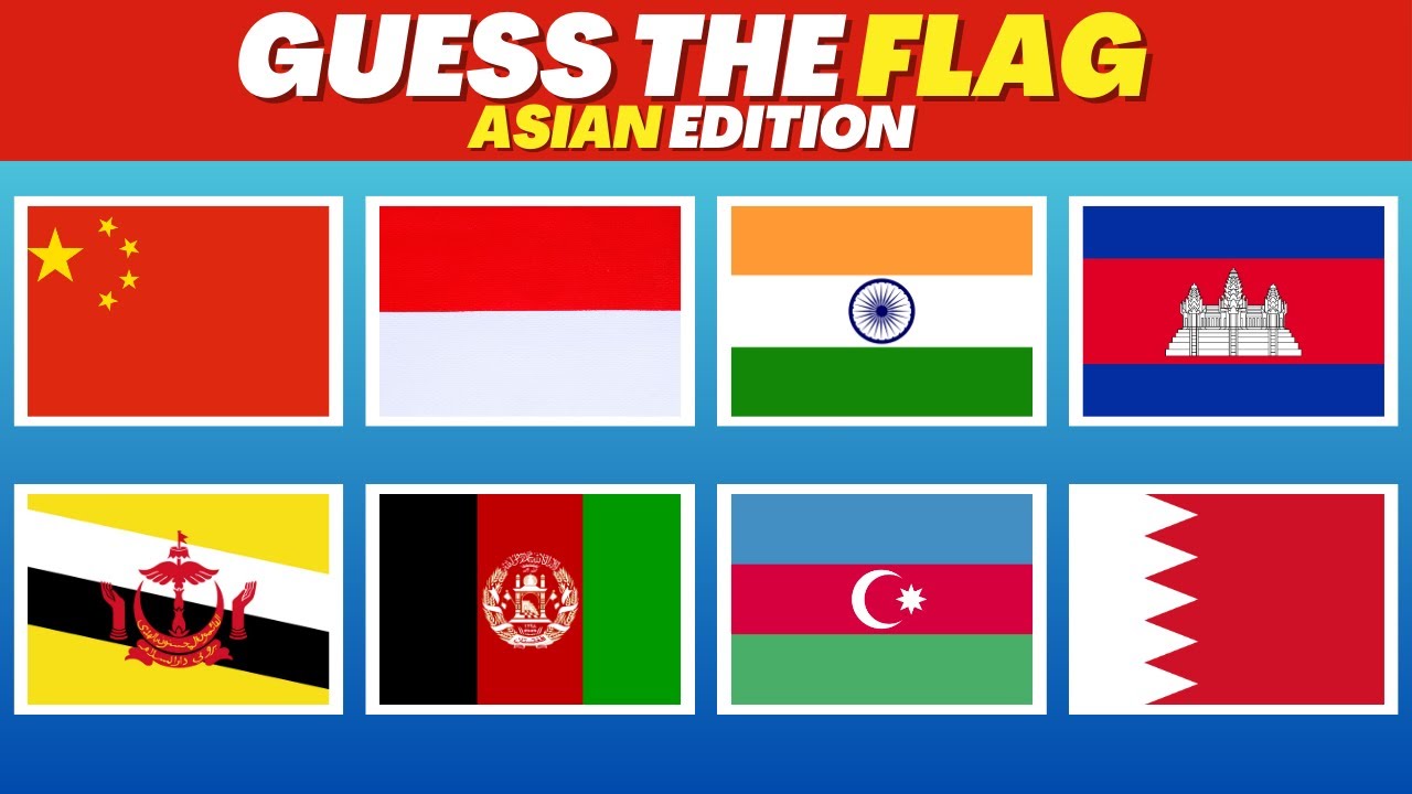 🛑 Asia Flags Challenge: Can You Guess the Countries |FLAG QUIZ - YouTube